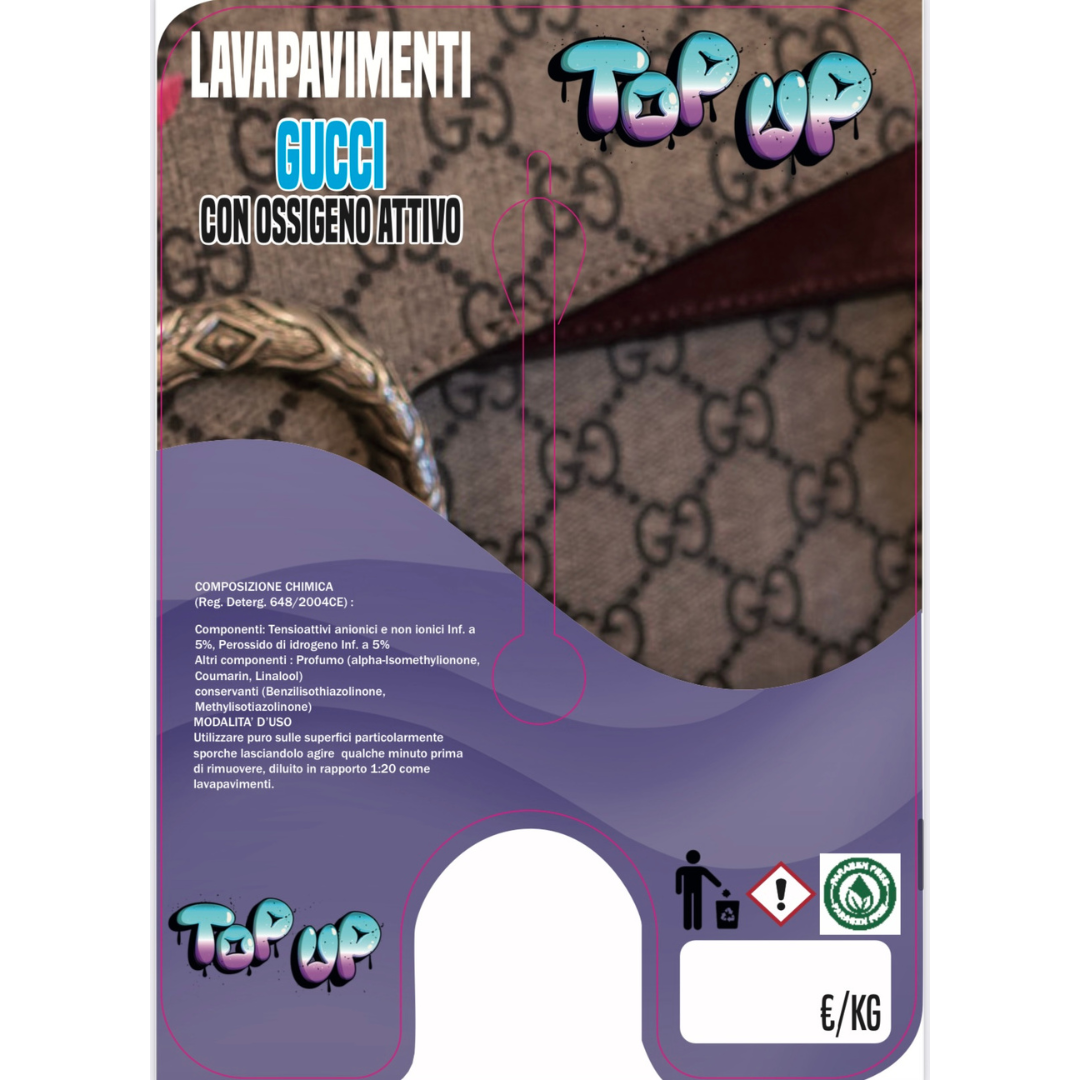 LAVAPAVIMENTI GUCCI CON O2 ATTIVO - Top Up